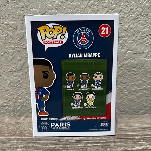 Funko | Toys | Funko Pop Soccer Kylian Mbappe Psg Paris Saint Germain ...